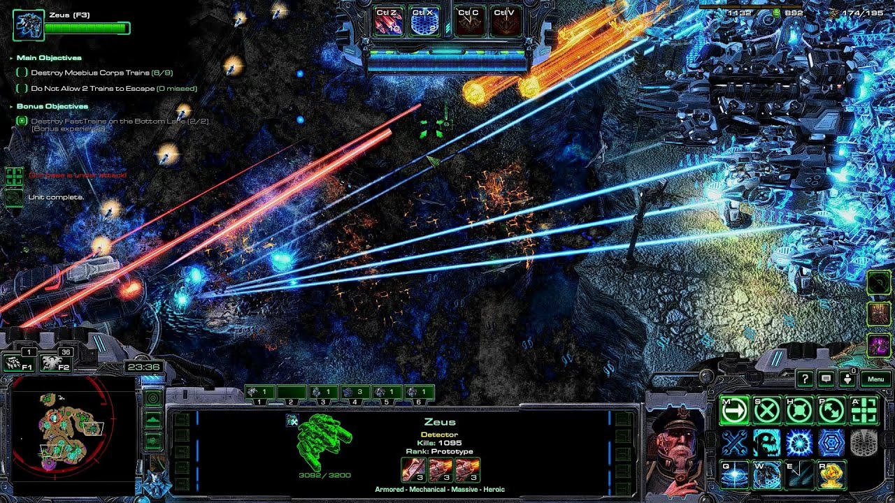 SC2 Nexus Co-Op Oblivion Express "Train of the Dead" Valerian Mengsk ...