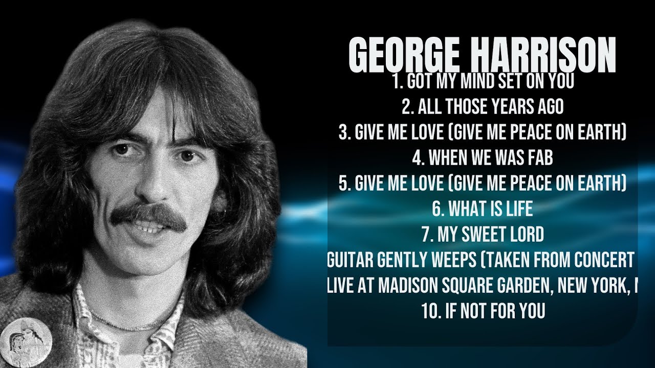 George Harrison-Year's top music mixtape-Prime Chart-Toppers Playlist ...
