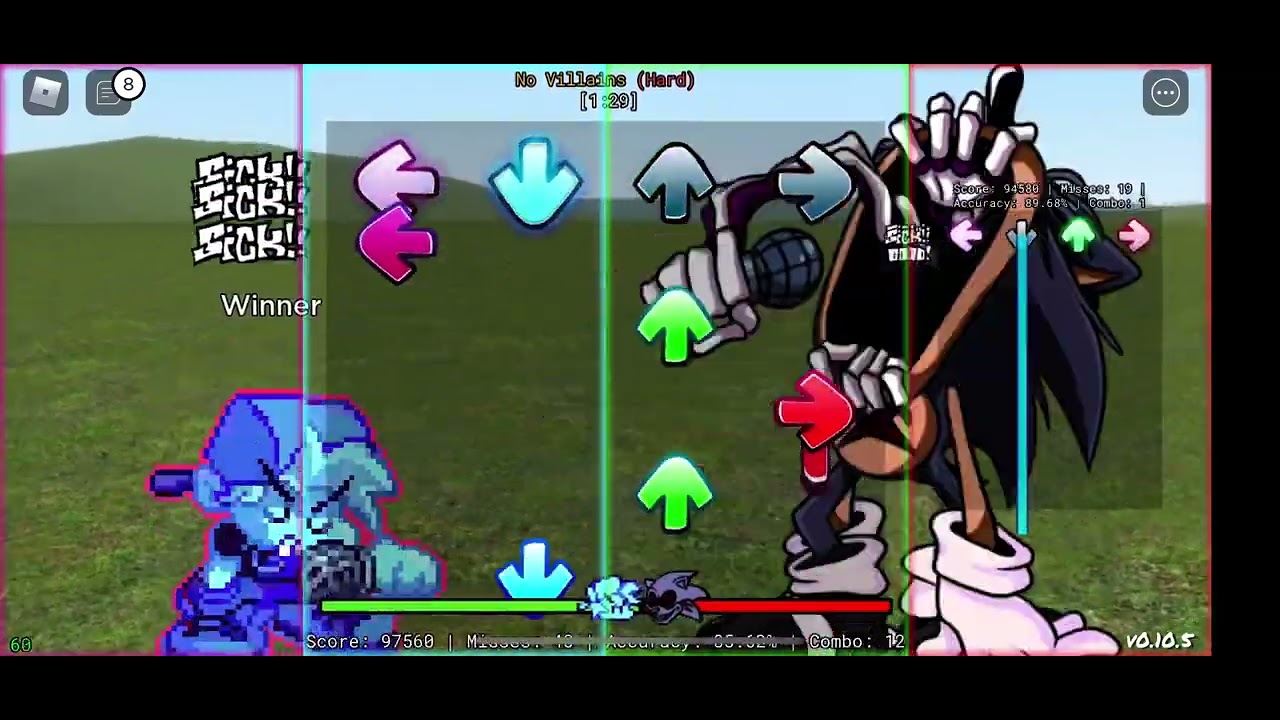 BF (NEON) sings no villans with Lord X - YouTube