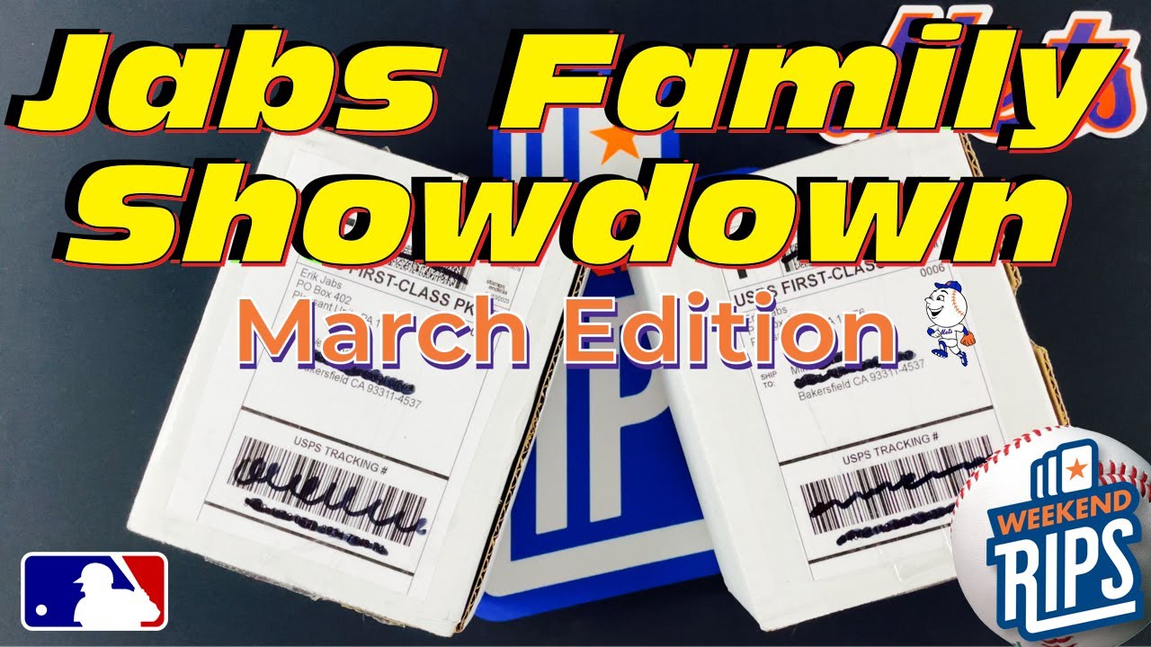 Jabs Family Baseball Card Showdown ep. 303! #baseballcards #topps - YouTube