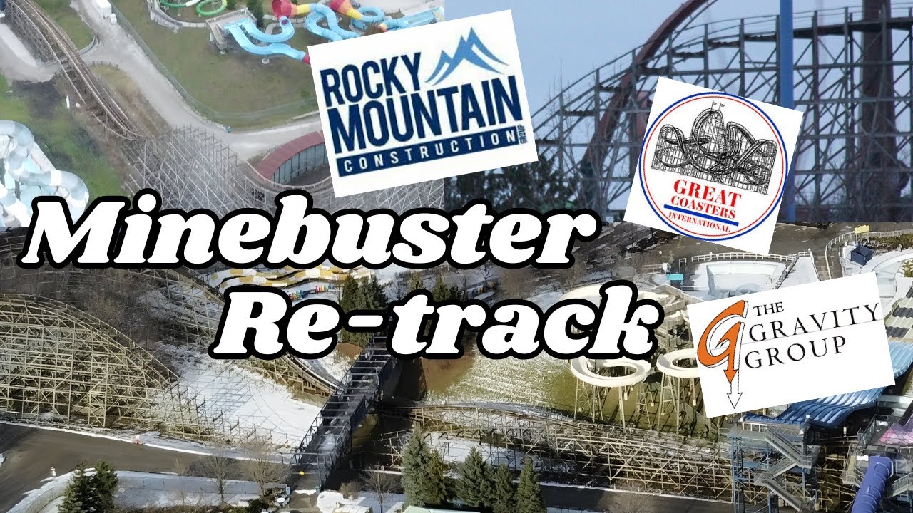 Minebuster Re-track Update | Canada’s Wonderland | Thrill Warrior - YouTube