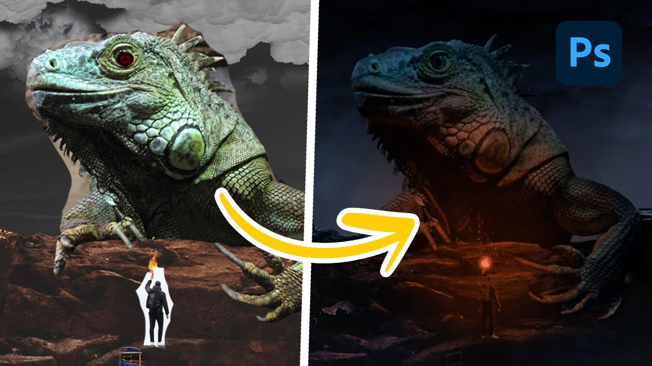 Dead End Scene Photo Manipulation Speed Art | Photoshop Tutorial - YouTube