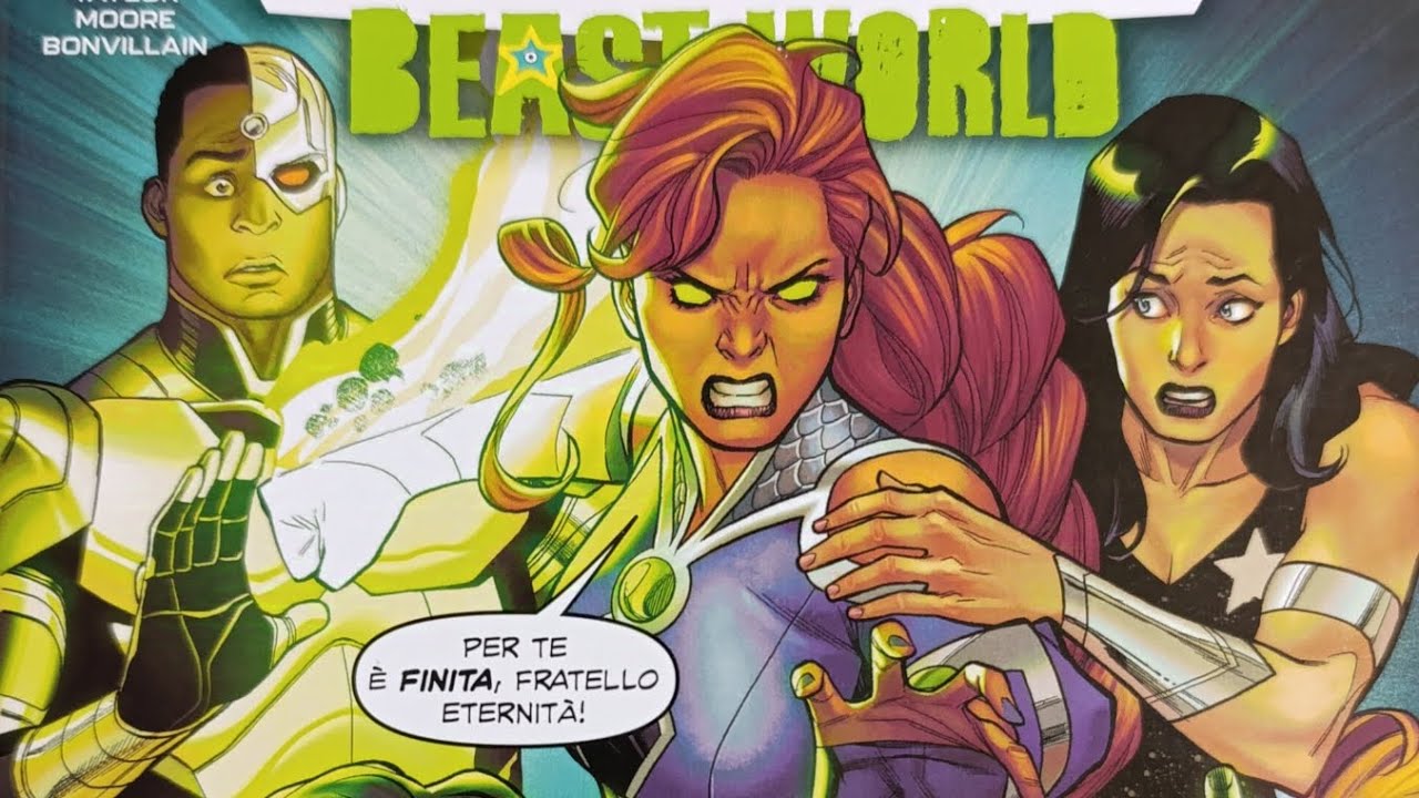 Titans - Beast World n. 3 - DC Crossover n. 38 - (Panini Comics) - YouTube