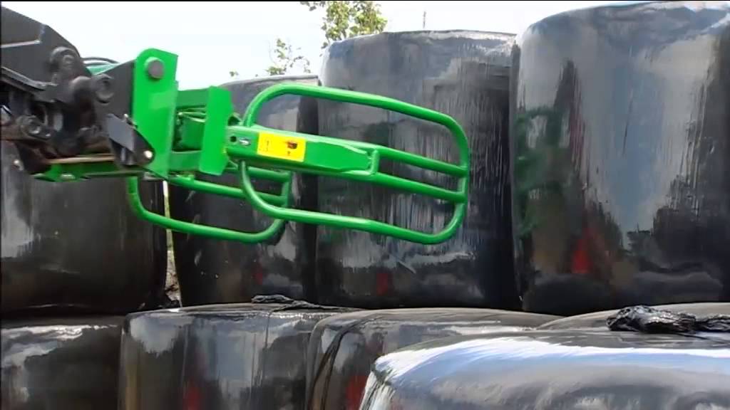 McHale R5 Round Bale Handler English 9 4 14 - YouTube