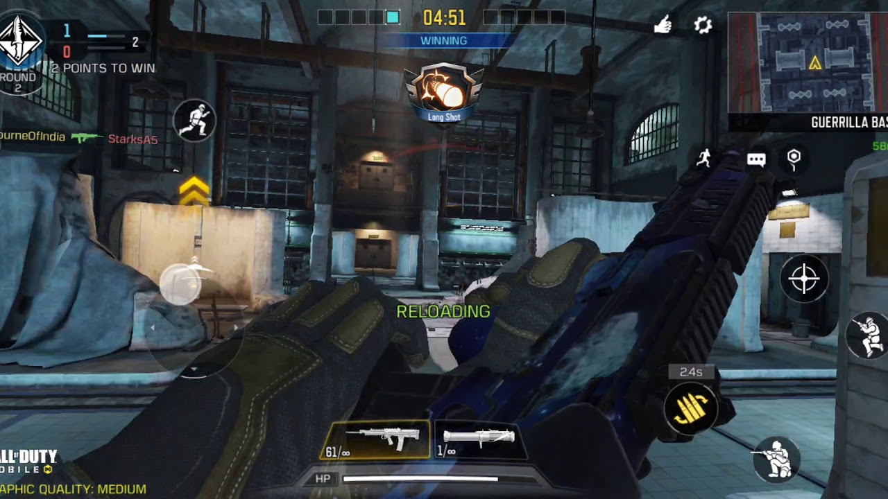 Call of duty mobile Multiplayer Winner One Vs One - YouTube