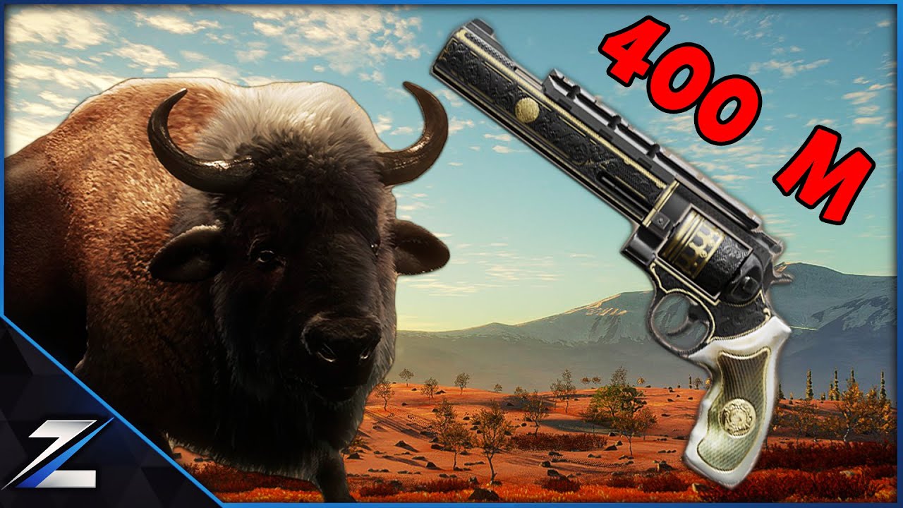Insane Long Shot With The New Handgun on Monster Bison! - YouTube