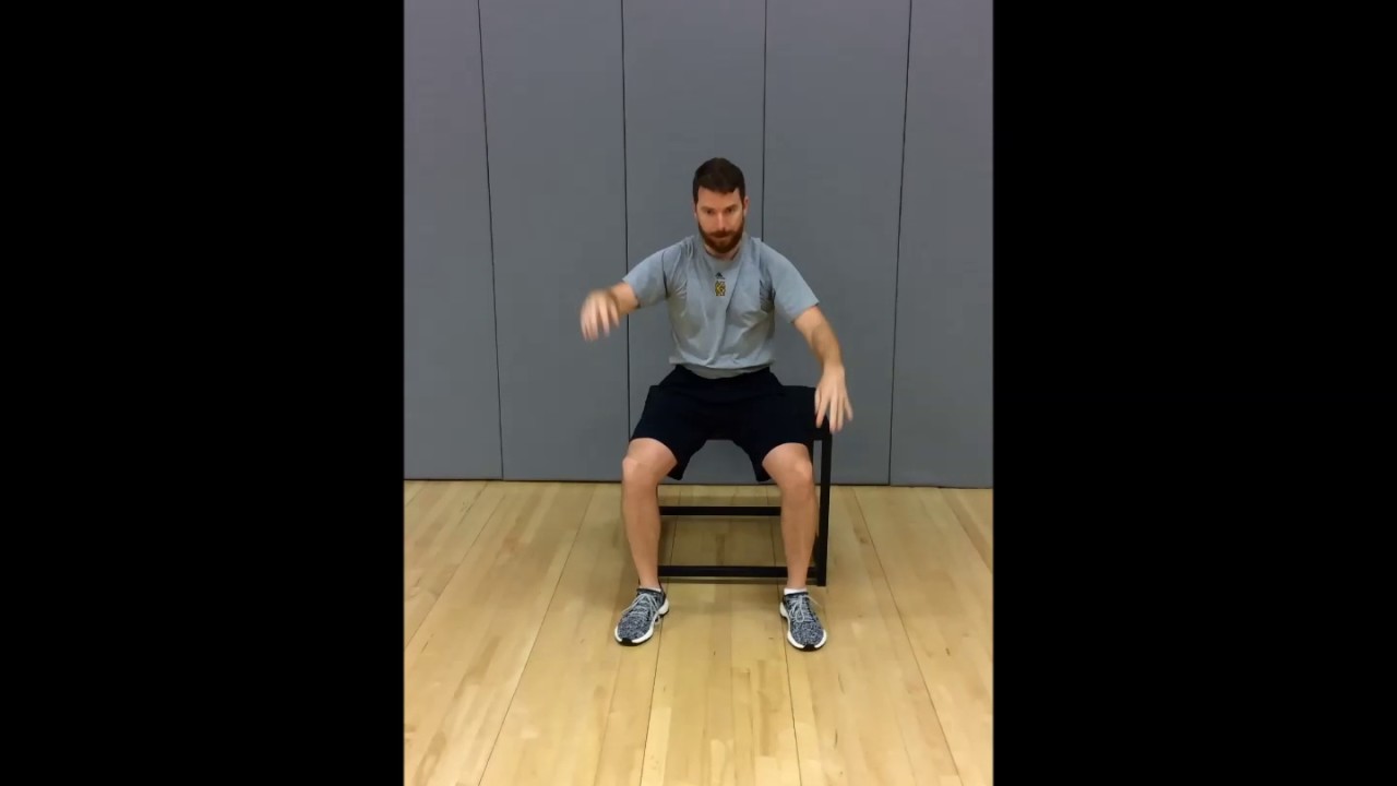 Seated Med Ball Overhead Throw - YouTube