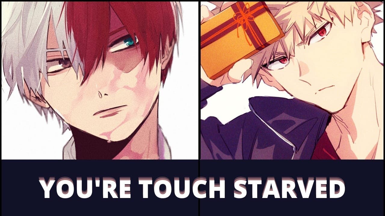 You're touch starved | bnha x Listener | MHA ASMR - YouTube