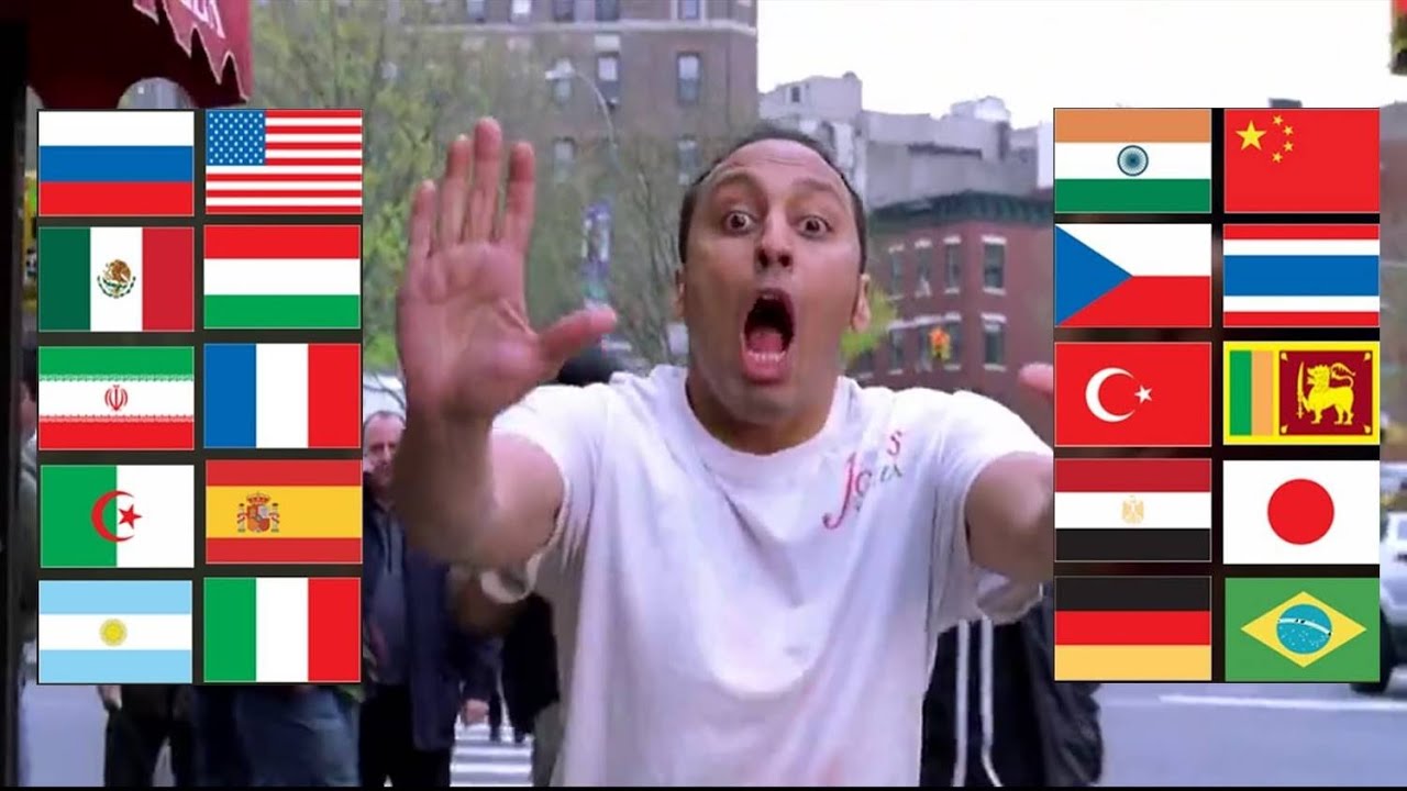 "STOP STOOOP; there was a disturbance" In Different Languages - YouTube