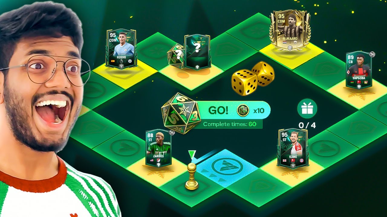 Playing Roll the Dice in FC MOBILE Winter Wildcards event! - YouTube