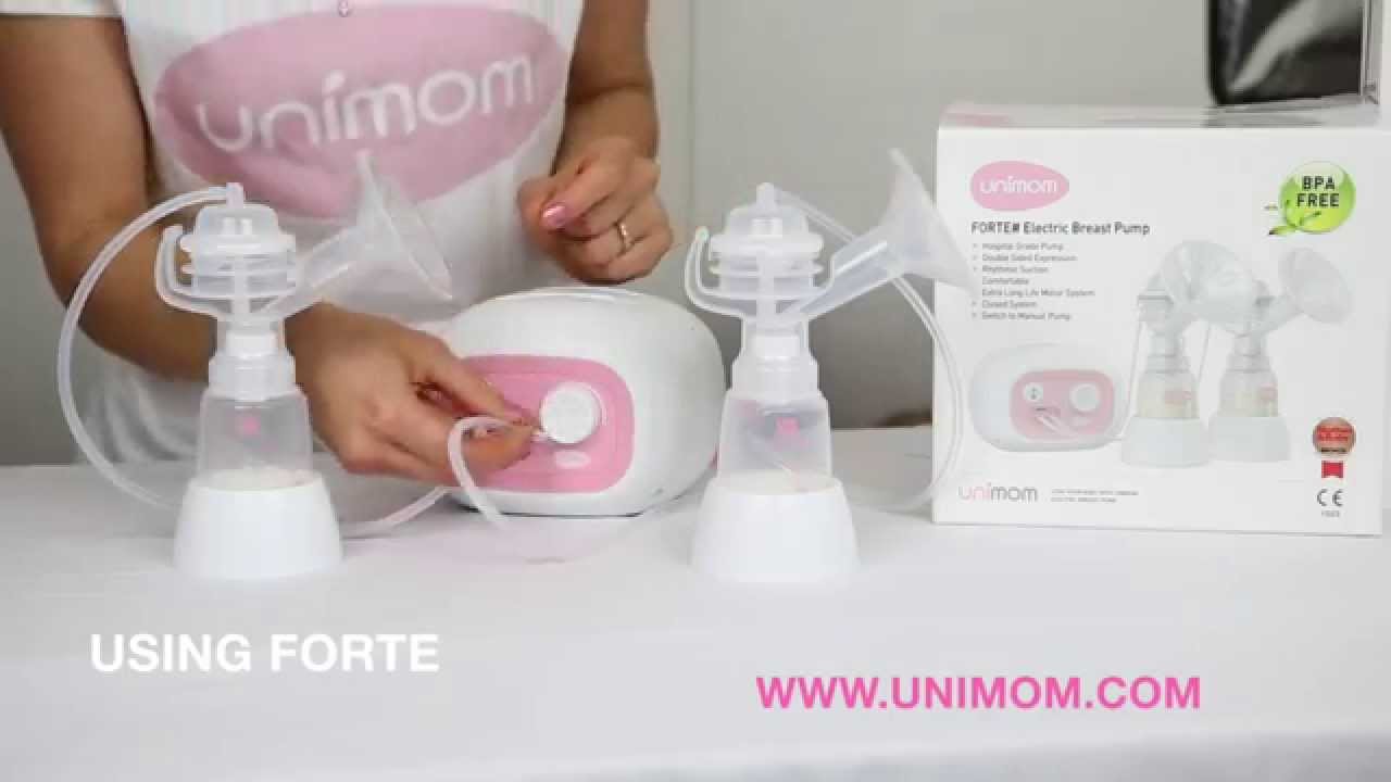 Unimom Forte Electric Breast Pump - YouTube