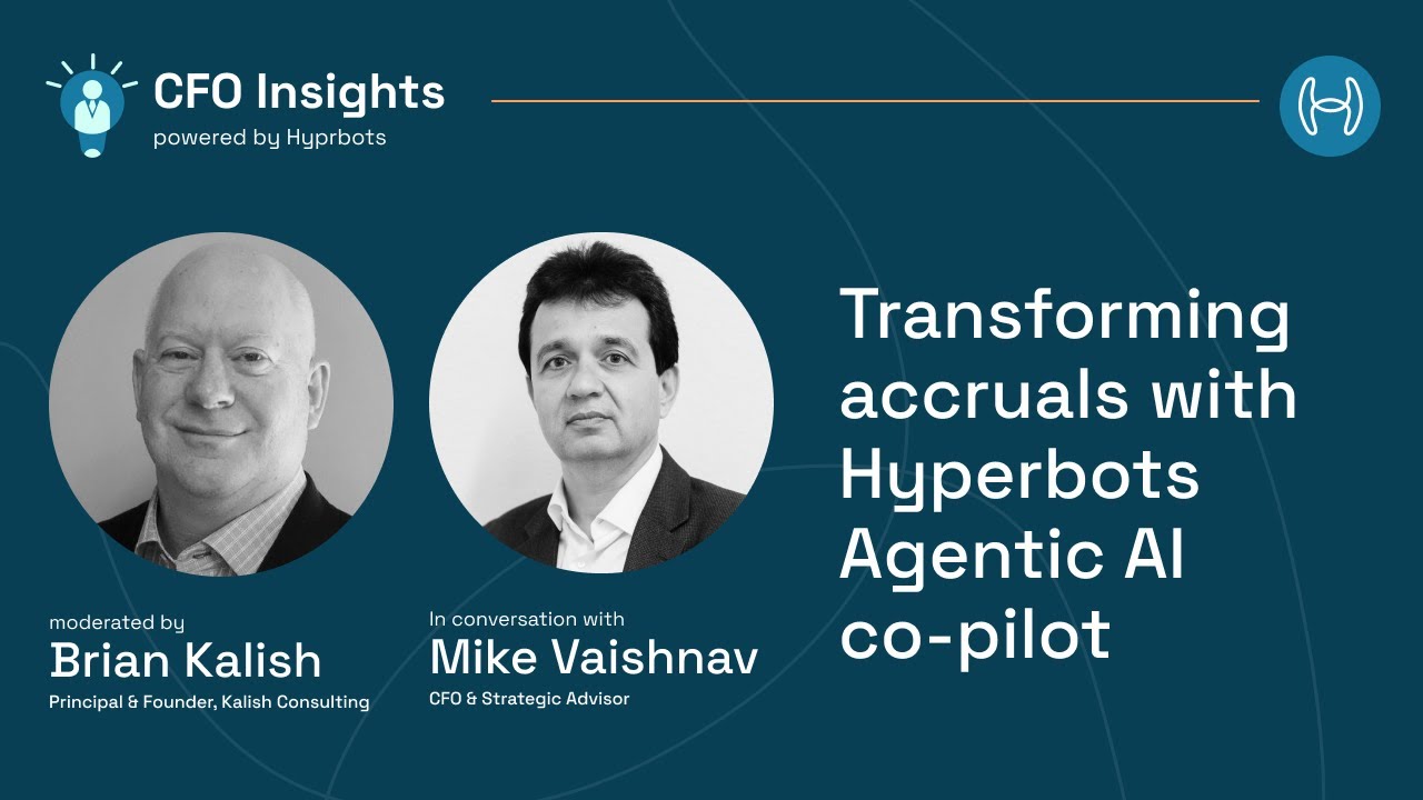 Transforming accruals with Hyperbots Agentic AI co pilot - YouTube