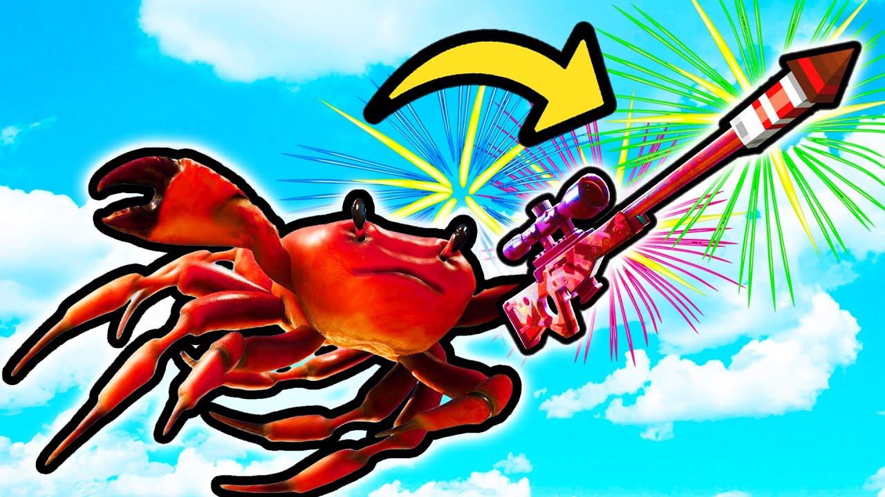 CRAZY FIREWORK SNIPER Build In Crab Champions! - YouTube
