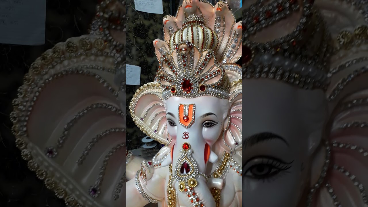 Golden ganesha murtika prakash kamble - YouTube