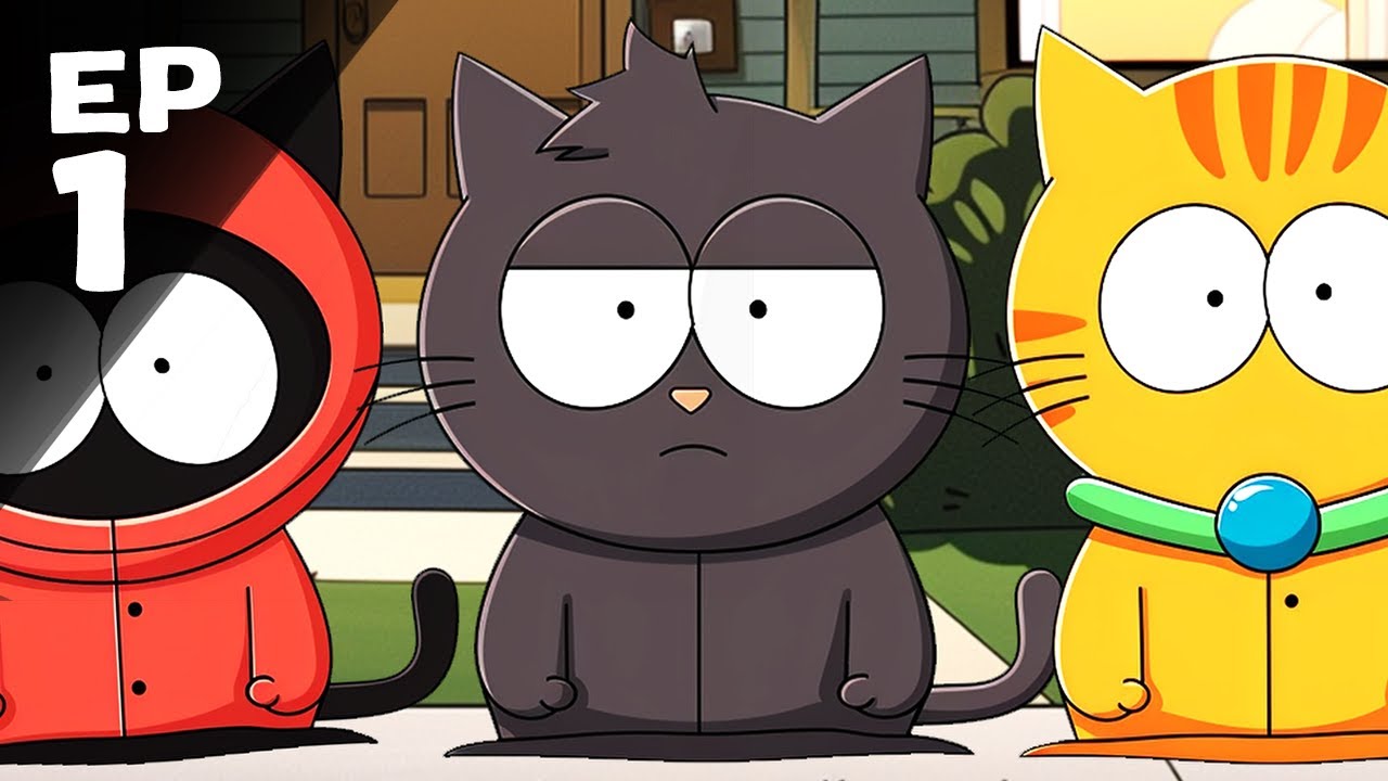 SOUTH PARK BUT CATS (EP-1) Short Cartoon Animation #southpark - YouTube