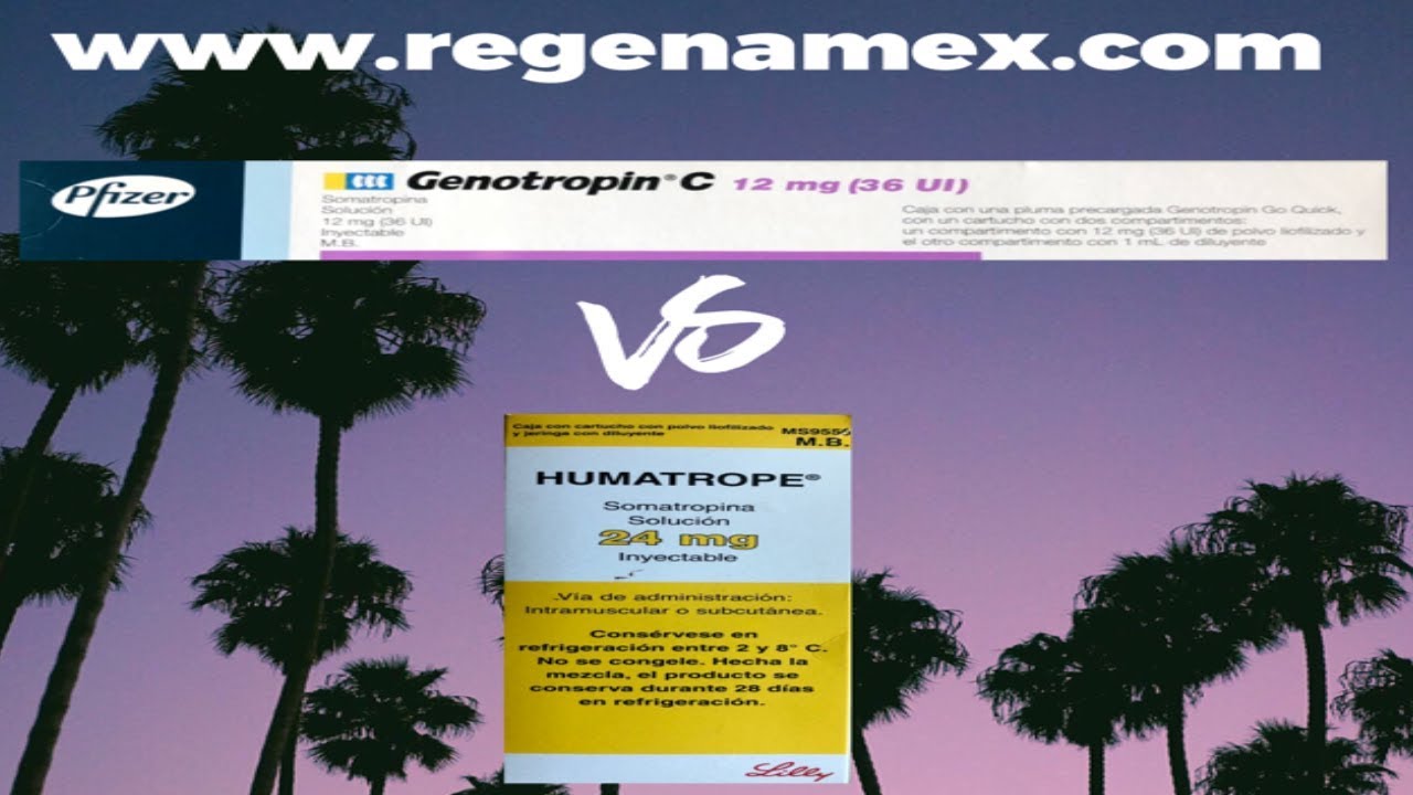 What’s better Pfizer genotropin or Lilly humatrope? - YouTube