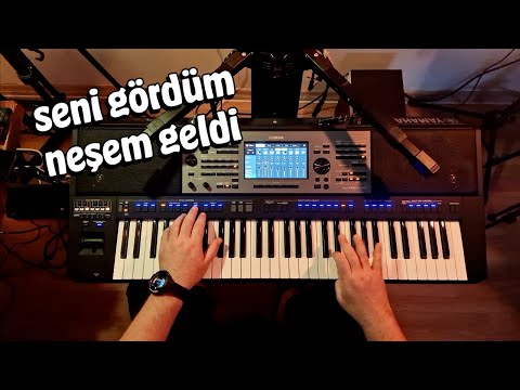Hakan Çebi * Seni gördüm neşem geldi * Yamaha A5000 * Korg Nautilus #yamahaa5000 #korgnautilus