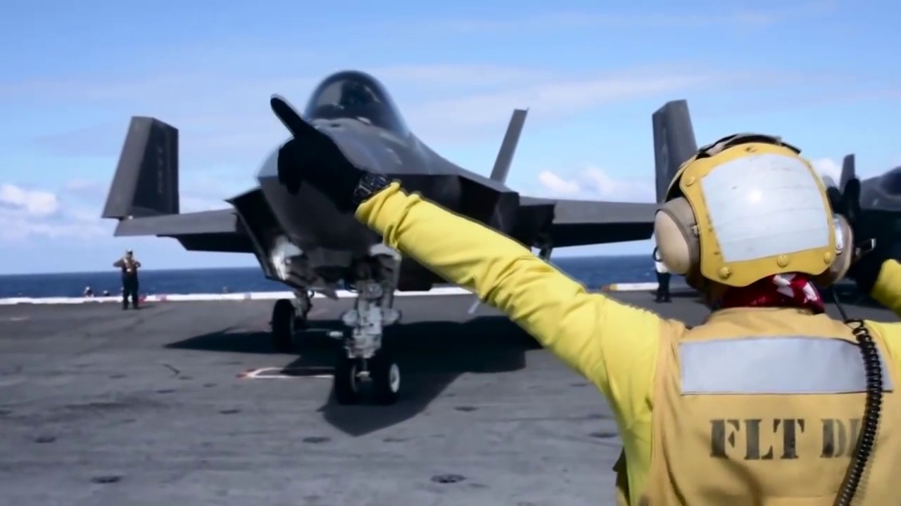 F-35 SHORT TAKEOFF & VERTICAL LANDINGS - AWESOME VIEWS - YouTube
