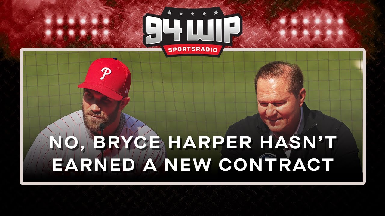 Bryce Harper and Phillies Have Eight More Years Together | WIP Midday ...