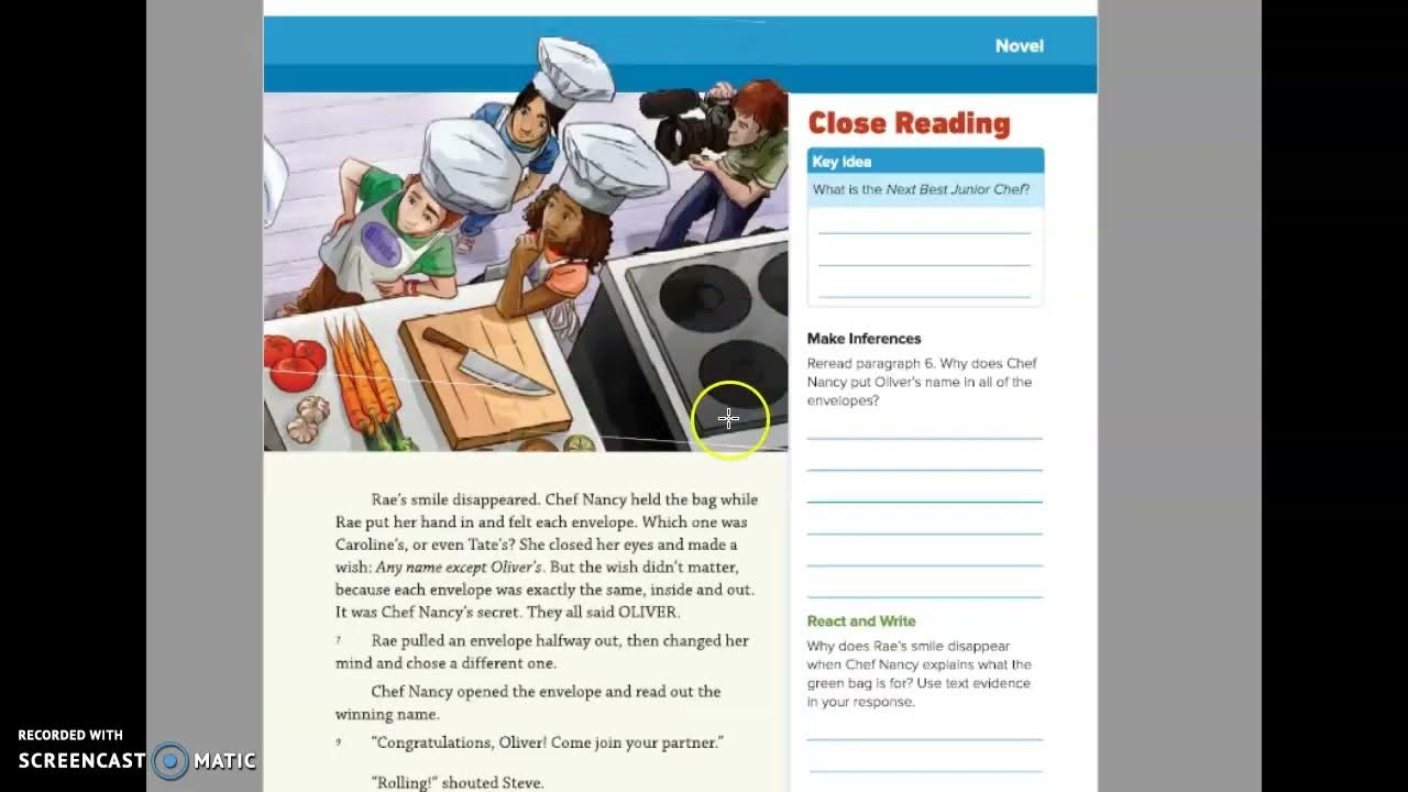 P. 44-45 "Lights, Camera, Cook" - YouTube