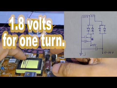 Making a LED backlight driver using STRW6053N (part 2)