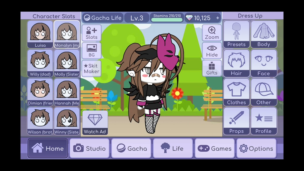 how to make ur characters tall in Gacha Life | {*Lil Sunset*} | - YouTube