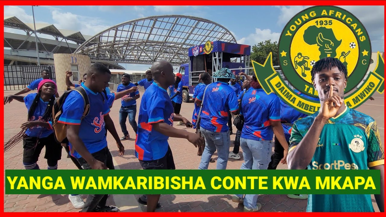 KUTOKA KWA MKAPA WANANCHI YANGA WATUA KUMKARIBISHA KIUNGO FUNDI MOUSA ...