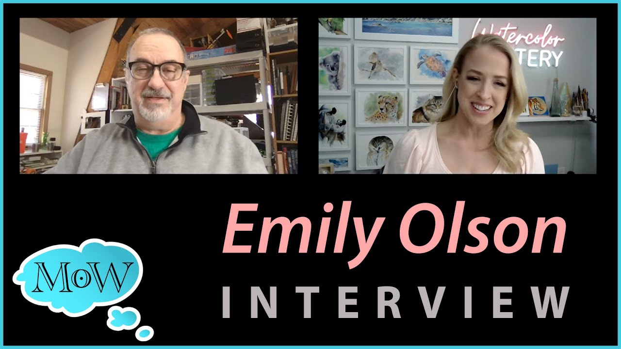 Interview with Watercolorist and YouTuber Emily Olson - YouTube