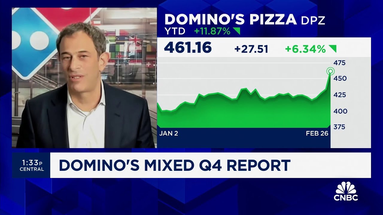 Domino's Pizza CEO on earnings, consumer sentiment and franchisee ...
