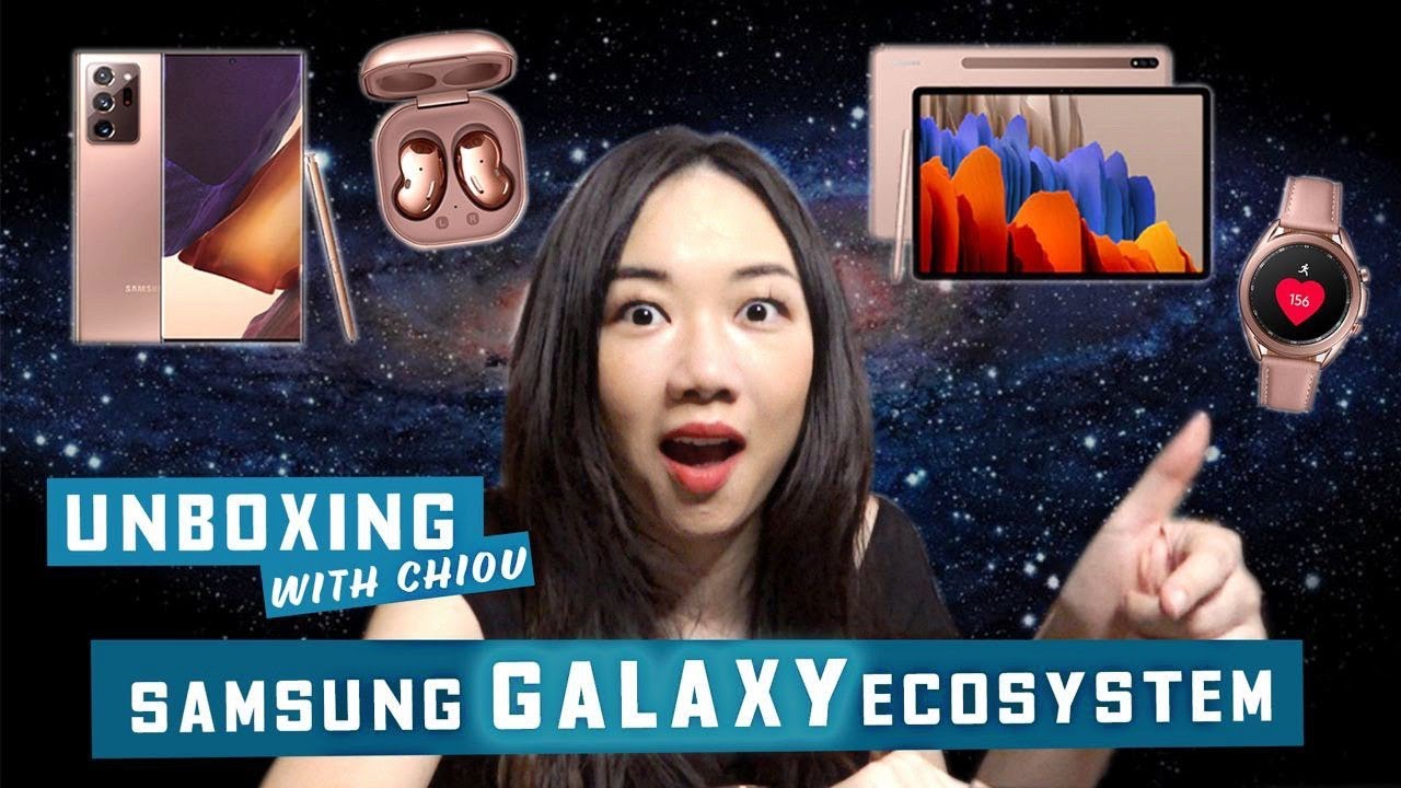 Samsung Galaxy Eco-System Unboxing. - YouTube