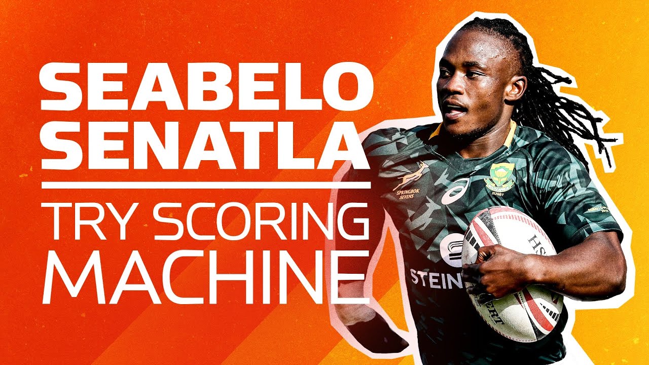 TRY-SCORING MACHINE 🤖 Seabelo Senatla's Best Tries for South Africa ...