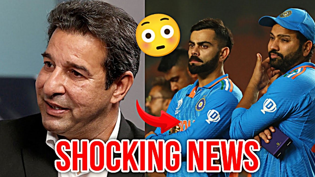 Wasim akaram huge Statement about Rohit and Kohli - YouTube