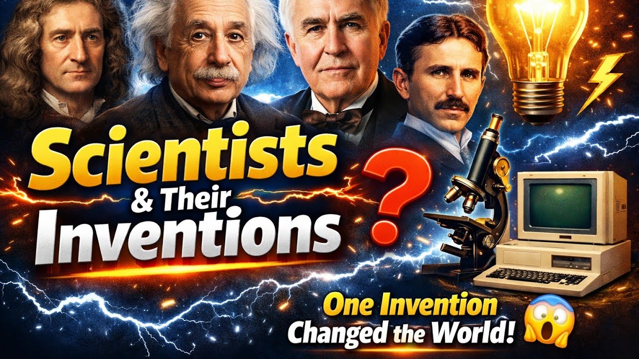 Famous Scientist and their Inventions| #education__#English | #worldsgk ...