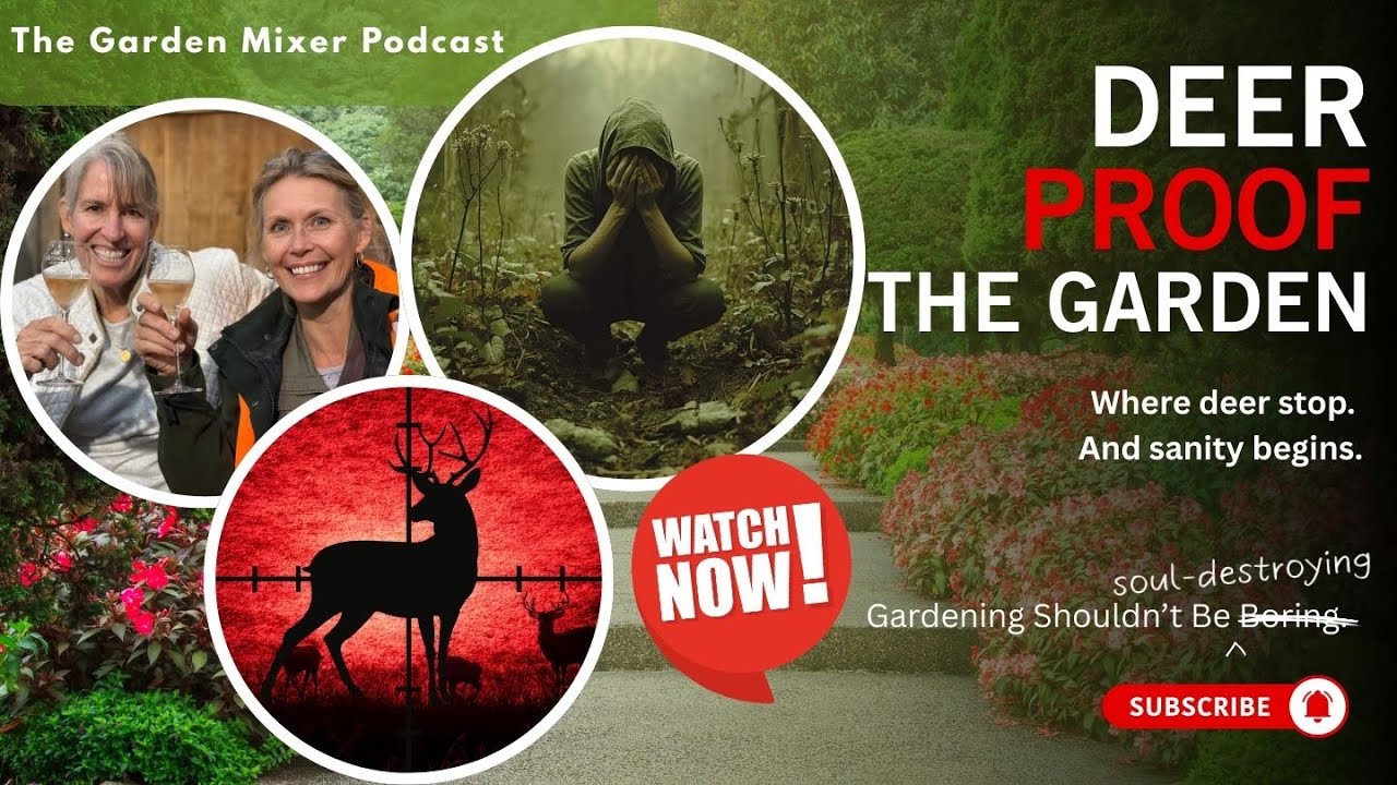 Deer Proofing Your Garden: Where Deer Stop and Sanity Begins - YouTube