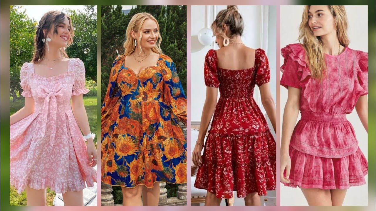 Top Stylish Modern Frocks Designs for Women and Girls - YouTube