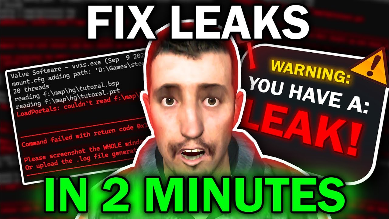 FIX LEAKS In The Source Engine In 2 MINUTES - YouTube