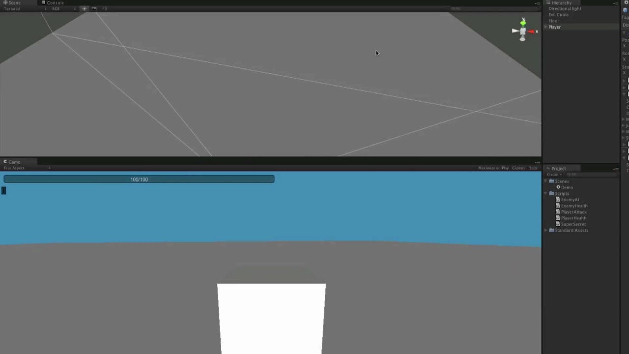 5. Unity3d Tutorial - Melee Combat 1/3 - YouTube