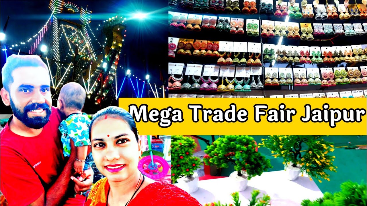 Jaipur Shopping Fair , Mela| Mega Trade Fair | Dregan Jhula , Chair ...