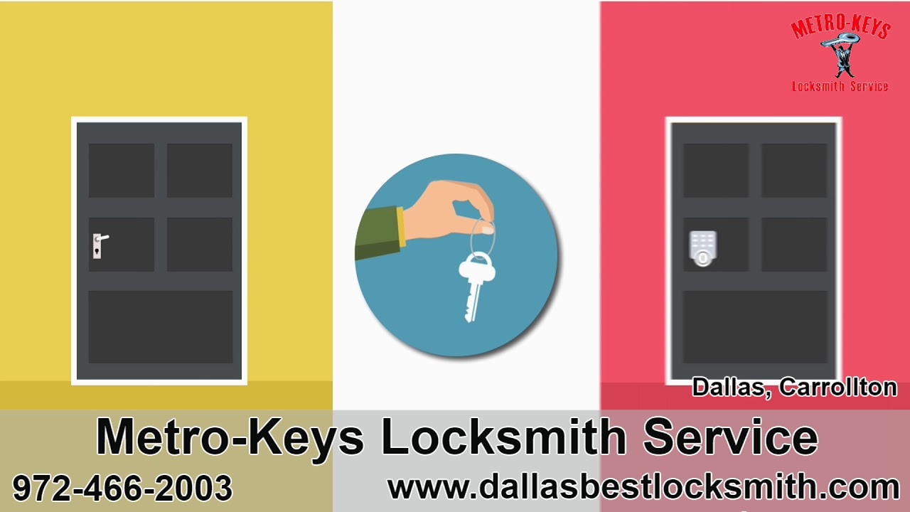 Metro Keys Locksmith Service- Residential Services - YouTube