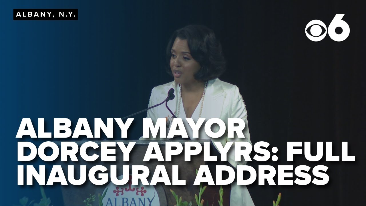 Albany Mayor Dr. Dorcey Applyrs: Full inaugural speech - YouTube