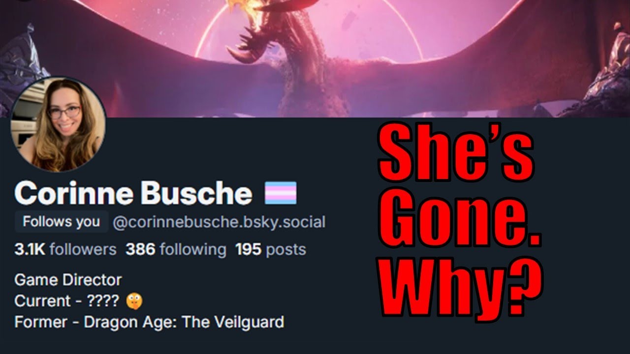 Bioware News - Why Did Corinne Busche Leave? - YouTube