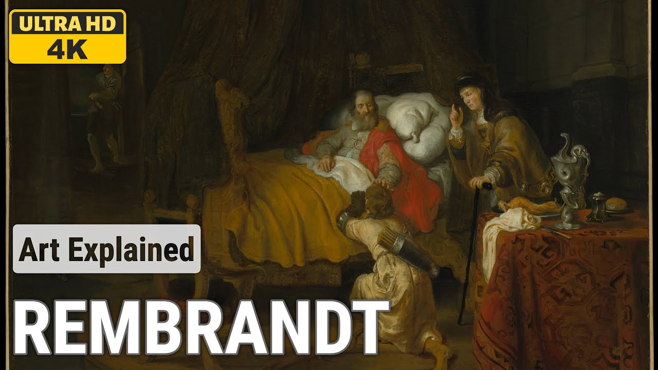 Rembrandt: A collection of 10 oil paintings with title and year, 1642 ...