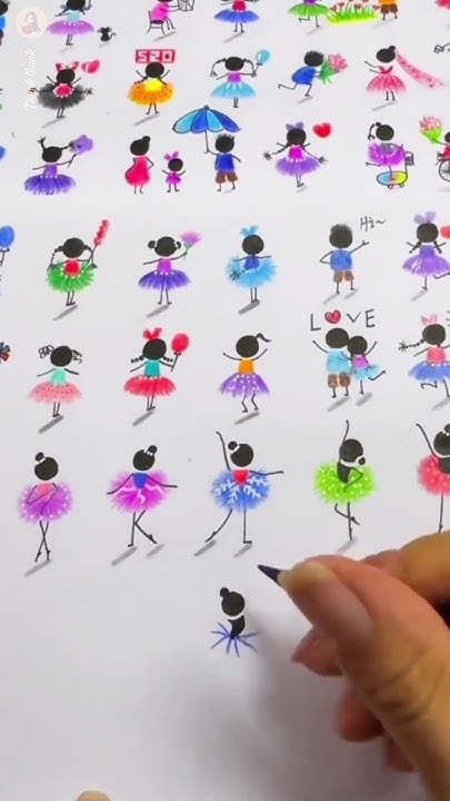 Simple Line Drawing Tutorial - YouTube