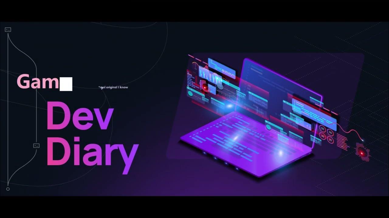 Game Development Diary Intro || C# Unity3D - YouTube