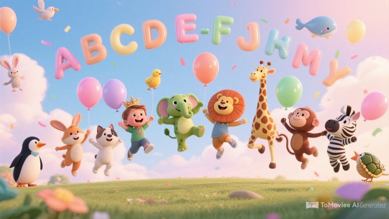 ABC Balloons Adventure | Learn ABCs for Toddlers with Fun Balloon ...