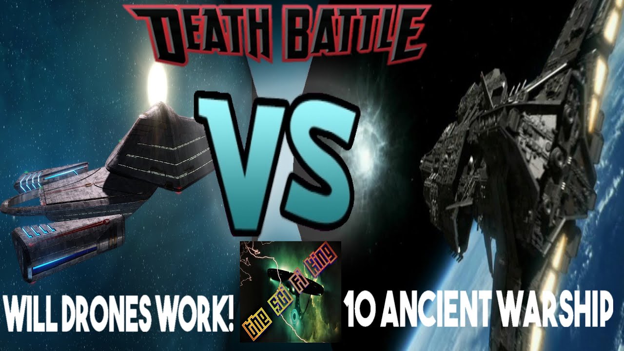 USS VOYAGER J VS 10 ANCIENT WARSHIPS | Star Trek VS StarGate | AM I ...