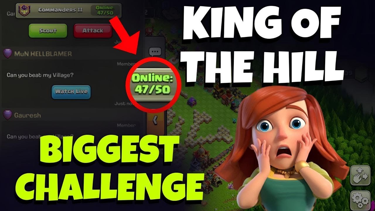Unexpected Challenge with Top Players KING OF THE HILL MODE 😱 Part 2 ...