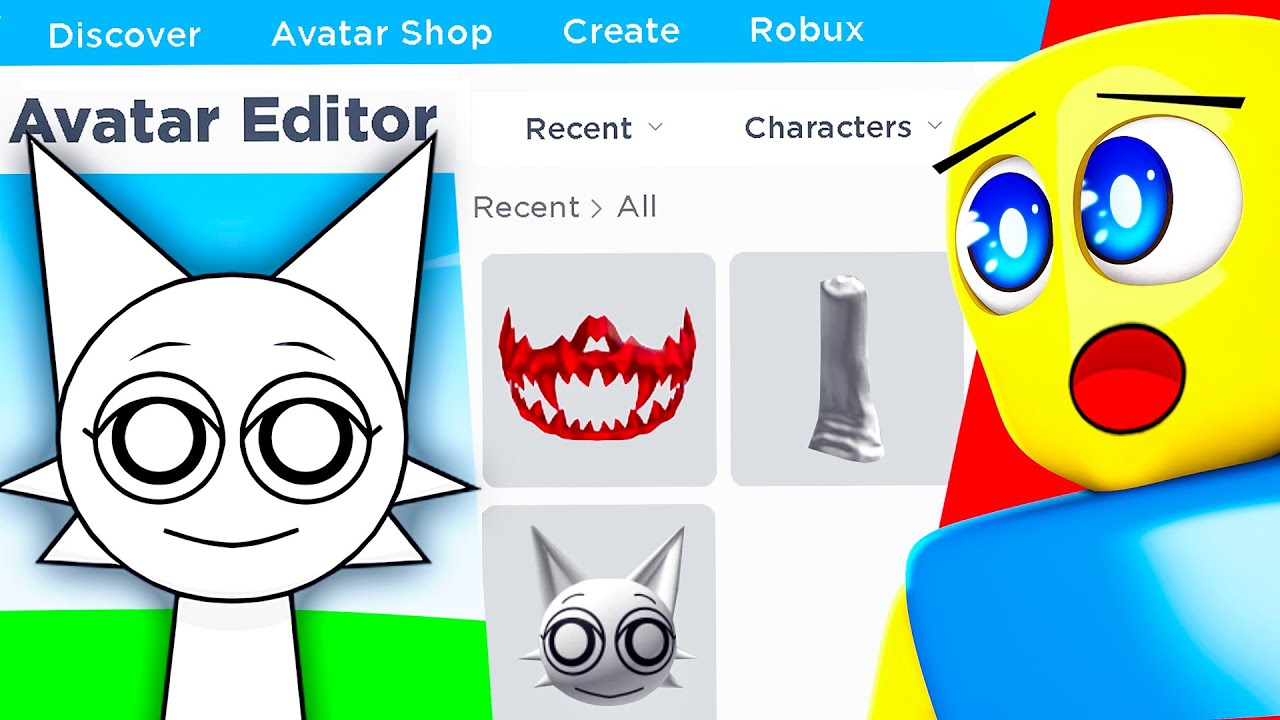 I Made The Most REALISTIC Sprunki Avatar IN ROBLOX! - YouTube