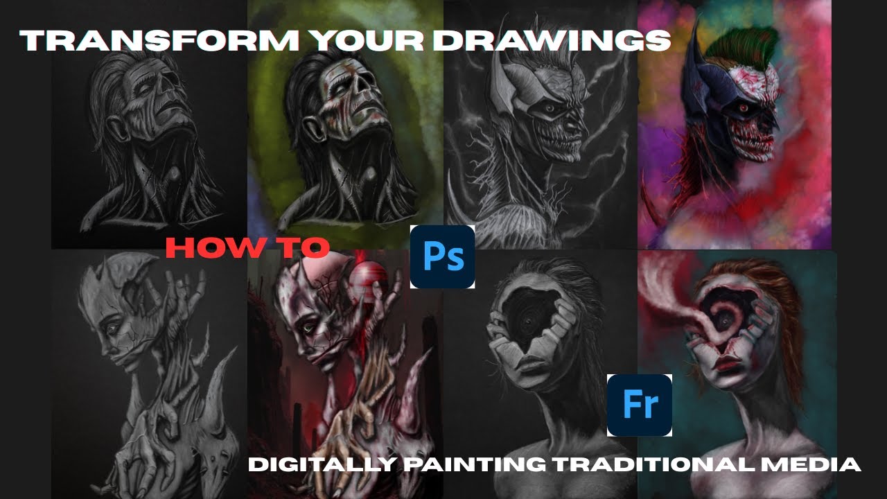 Try this trick to transform your drawings! - YouTube