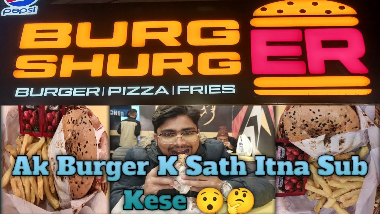 "Flavors Unleashed: Dive into a Burger Wonderland with [Burger shurger ...